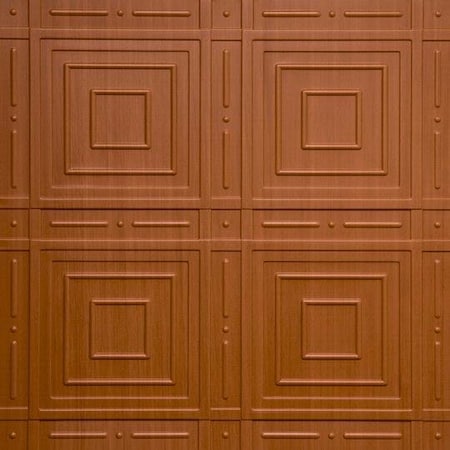 Ceilume Nantucket 2ft x 2ft Caramel Wood Ceiling Tile V3-NAN-22CAR | Zoro